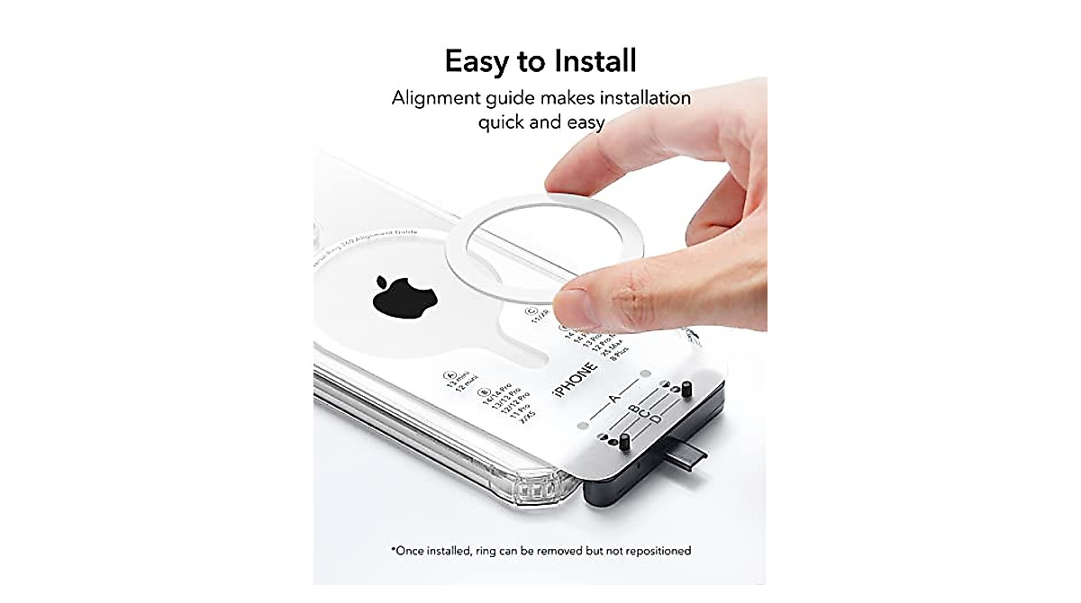 ESR MagSafe Ring 360 (HaloLock) - Universal MagSafe Charging Kit