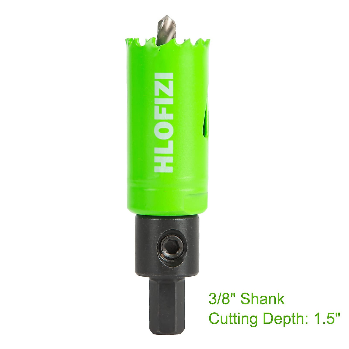 HLOFIZI 3/4 Inch Hole Saw Bit Bi-Metal for Wood Metal Plastic with Arbor, 1.5 Inch Depth