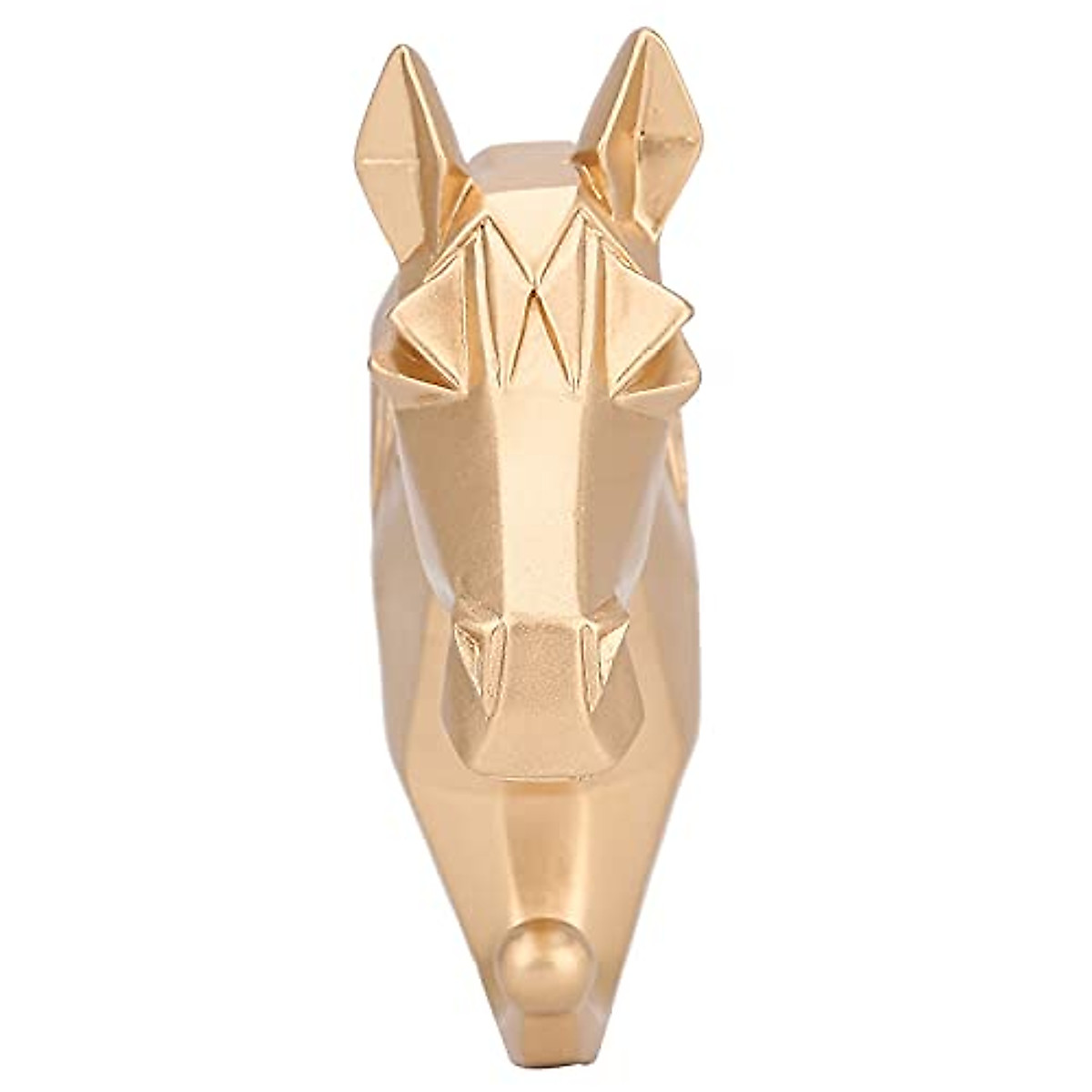 Keenso Animal Wall Coat Hooks, Animal Shape Wall Coat Hook, Coat Hook for Bathroom, Bedroom, Kitchen, Hallway or Hallway, (Horse)