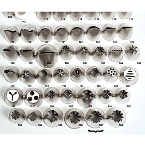 Ateco 857 Deep-Closed-Star Decorating Tube