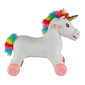 Rockin' Rider Celeste 2-in-1 Unicorn, White