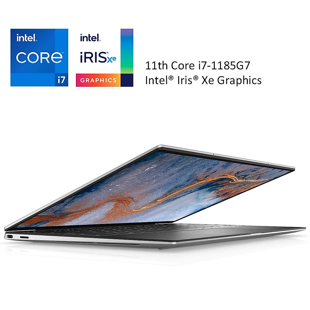 Dell XPS 13 (9310), 13.4- inch FHD Touch Laptop - Intel Core i7-1185G7, 16GB LPDDR4x RAM, 1TB SSD, Iris Xe Graphics, Windows 10 - Platinum Silver (Latest Model) (Renewed)¦