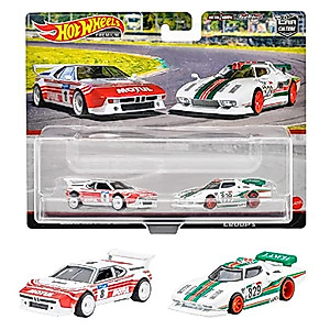 Hot Wheels Premium Car Culture 2-Pack BMW M1 Procar and Lancia Stratos Group 5