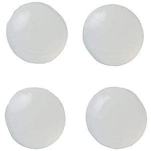 Speedo Unisex Swim Training Silicone Ear Plugs , White, 2 Pair (Pack of 1)