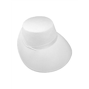 Nicky Bigs Novelties Adult Bonnet Old Fashioned Victorian Handmaids Hat- Women Pilgrim Bonnets Hats - Amish Colonial Bonnet Cap - Pioneer Prairie Felt Sun Hat Costume Accessories Black