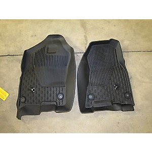 2019 Dodge Ram DT Crew Cab Black All Weather Slush Mats Floor Liner Mopar OEM