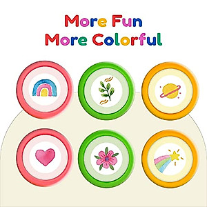 HOUSYLOVE Plastic Small Containers With Lids For Lunch Box, Colorful Dressing Sauce Containers For Lunch Box, Tiny Containers With Lids, Dip Containers For Lunches, 6 Pack