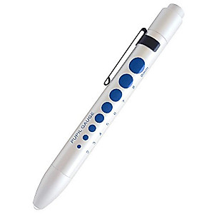 Prestige Medical Soft LED Pupil Gauge Penlight, White, 0.8 Ounce