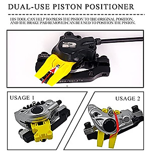 CYCOBYCO Bleed Kit for TEKTRO-TRP Hydraulic Disc Brakes I Bicycle Brakes Service Kit I Bleed Set with Hydraulic Mineral Oil for Disc Brake Perfect Bleeding of The Bicycle Brake