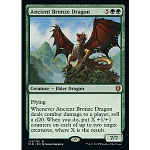 Magic: the Gathering - Ancient Bronze Dragon (214) - Battle for Baldur's Gate