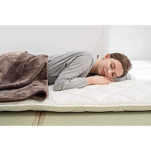 BJDesign Japanese Traditional Igusa (Rush Grass) Tatami Floor MattressTatami mat, Twin XL. Made in Japan