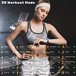 DECWIN Smart Watches for Women, Fitness Tracker with Blood Oxygen/Heart Rate/Sleep Monitor,1.19" AMOLED Smartwatch Gifts for her,Waterproof Ladys Smart Watch for iOS Android Phones