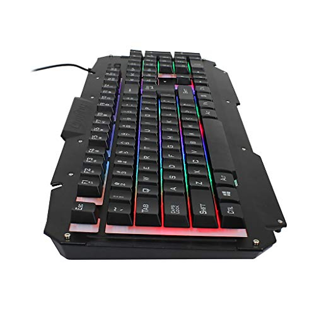 Hibye USB Wired Backlit Gaming Keyboard Mechanical Keyboard for Computer PC Laptop Game Player Equipment Accessories Keyboard Mouse Combo