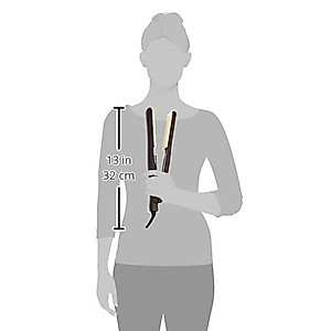 Hot Tools Pro Artist 24K Gold Crimping Iron | For Light Textured Crimps and Volume (1 in)