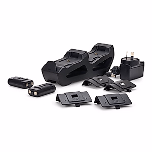 PowerA Duo Charging Station for Xbox Series X|S - Black, Wireless Controller Charging, Charge, Rechargeable Battery, Xbox Series X|S, Xbox One