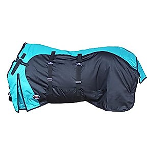 CHALLENGER 74" 1200D Turnout Waterproof Rain Horse Sheet Light Winter Blanket 387LG