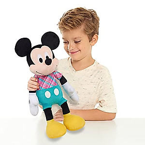 Disney Mickey Mouse Easter Large 19-inch Plush, Stuffed Animal, Mouse, Officially Licensed Kids Toys for Ages 2 Up by Just Play