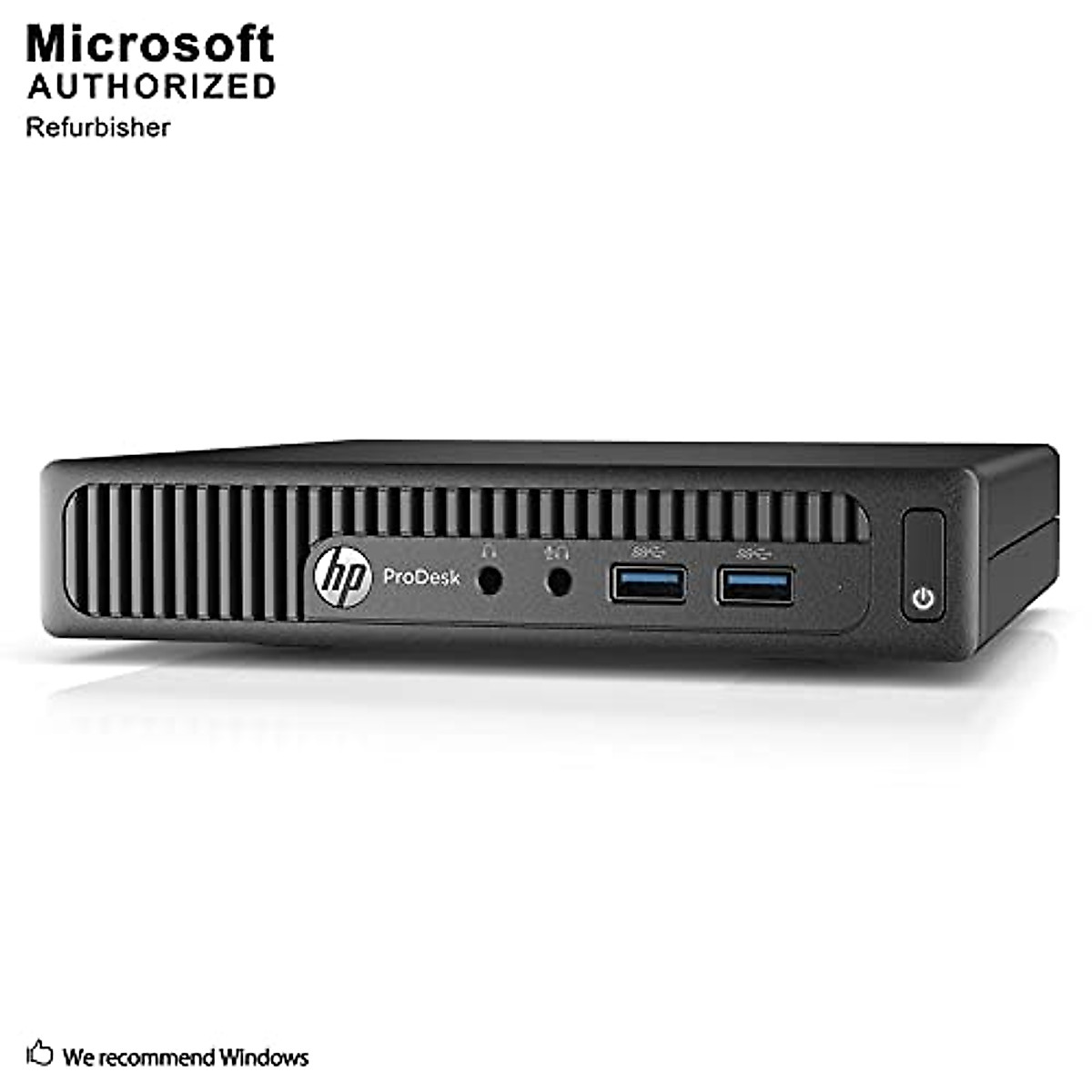 HP ProDesk 400 G2 Mini Desktop PC, Intel Quad Core i5-6500T up to 3.1GHz, 16G DDR4, 512G SSD, WiFi, BT 4.0, Windows 10 Pro 64 Bit-Multi-Language Supports English/Spanish/French(Renewed)