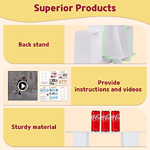 imprsv 3FT Mosaic Numbers for Balloons, Balloon Mosaic Number Frame, Marquee Number, 12th 20th Birthday Decorations, Second Anniversary Decor, Large Cardboard Numbers,Number 2 Balloon