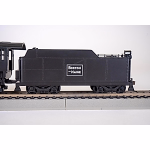 Prairie 2-6-2 Steam Locomotive w/Smoke & Tender - Boston & Maine #1501 - HO Scale