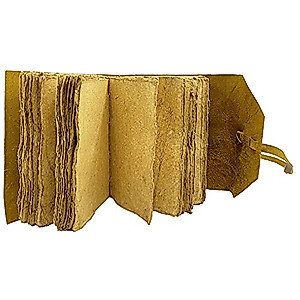 Ruzioon (7” x 5”) Leather Journal Writing Notebook - vintage leather-bound journal with deckle edge paper – Sketchbook - Travel Diary - leather journals