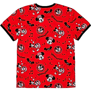 Loungefly Apparel: Disney 100th Mouseketeers Unisex Tee - Size Large