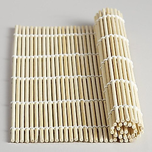 JapanBargain 1574, Sushi Roller Bamboo Sushi Rolling Mat Sushi Maker, 10.5 inch, Set of 2