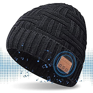 Gifts for Men-Bluetooth Beanie Hat Men and Women Stocking Stuffers for Husband Teen Boy HIM and Magnetic Pickup Tool LED Light|Christmas Tool Gifts for Men