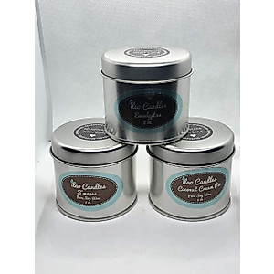 S'mores 8 oz Tin Jar Pure Soy Wax Candle Hand Poured in the USA