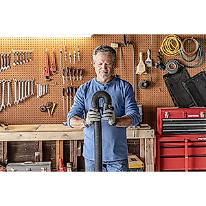 CRAFTSMAN CMXZVBE38759 2-1/2 in. x 20 ft. POS-I-LOCK Wet/Dry Vacuum Hose Kit for Shop Vacuums