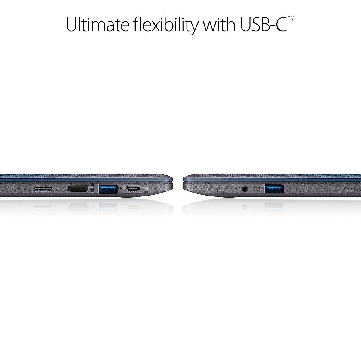 ASUS VivoBook L203MA Ultra-Thin Laptop, 11.6in HD, Intel Celeron N4000 Processor (up to 2.6 GHz), 4GB RAM, 64GB eMMC, USB-C, Windows 10 in S Mode, L203MA-DS04 (Renewed)