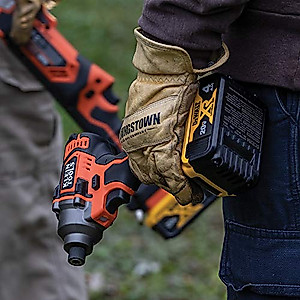 Klein Tools BAT20CD 20V Battery-Operated 1/4-Inch Impact Driver, Compact Design for Excellent Control in Tight Spaces (Tool Only)