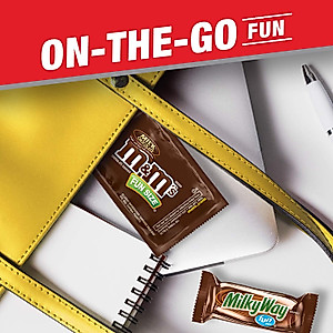 CANDYMAN (3 LBS) Bundle of Chocolate Candy with M&M's Milk Chocolate, M&M's Peanut, Skittles, Starburst, Snickers, Milky Way & Twix Individually Wrapped Candy