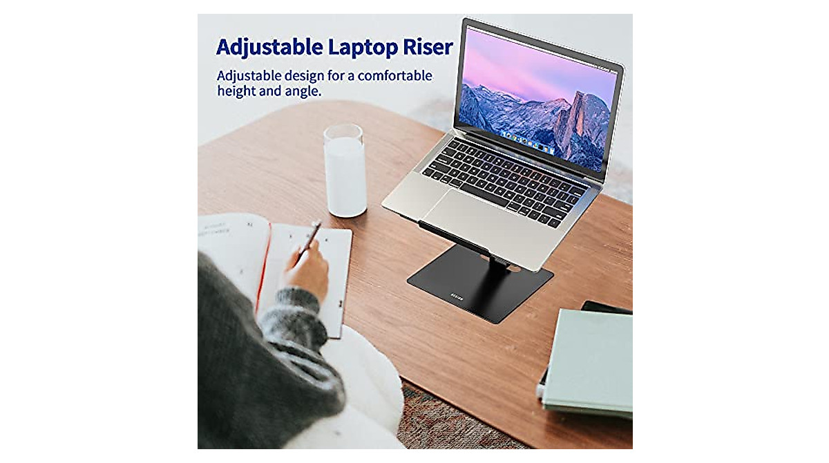 Besign LSX5 Aluminum Laptop Stand - Adjustable & Ergonomic for 10-14 ...
