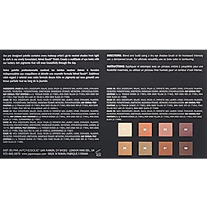 Japonesque Velvet Touch Eyeshadow Palette with 8 Long Lasting Matte Colors, Blendable, and Pigmented