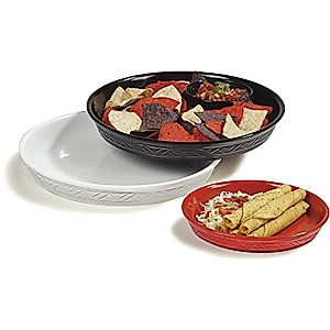 Carlisle FoodService Products Plastic Serving Tray, 13 Inches, Cobalt