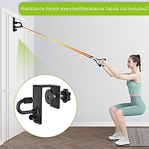 Kipika Heavy Duty Door Anchor Attachment - Shoulder Pulley - Over Door Rehab Exerciser for Rotator Cuff Recovery, Strength Training, Physical Therapy Exercise, Home Gym
