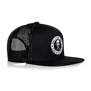 Sullen Badge of Honor BOH Mesh Back Snapback Tattoo Lifestyle Hat - Black
