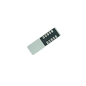 Replacement Remote Control for Dimplex Ignite XLF50-EU XLF74-EU XLF100-EU XLF60 XLF50 XLF74 XLF100 6909690100 6909700100 6909630100 3D Multi-Fire Ember Electric Firebox Fireplace