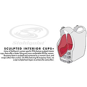 Stohlquist Women's Escape Lifejacket, Violet Medium/Large