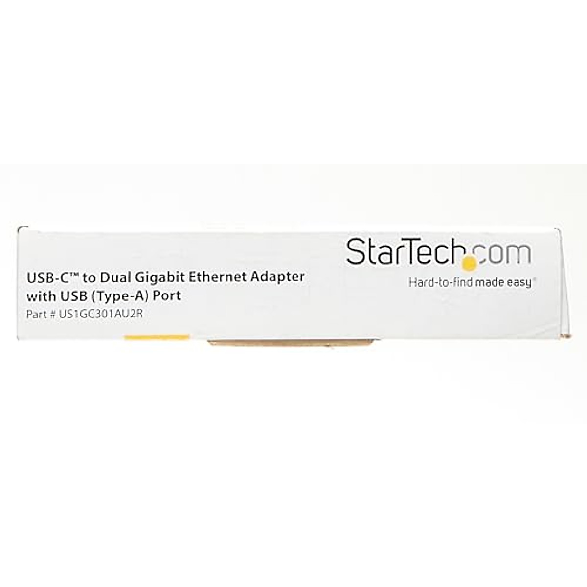 StarTech.com USB-C to Dual Gigabit Ethernet Adapter with USB 3.0 (Type-A) Port - USB Type-C Gigabit Network Adapter (US1GC301AU2R)