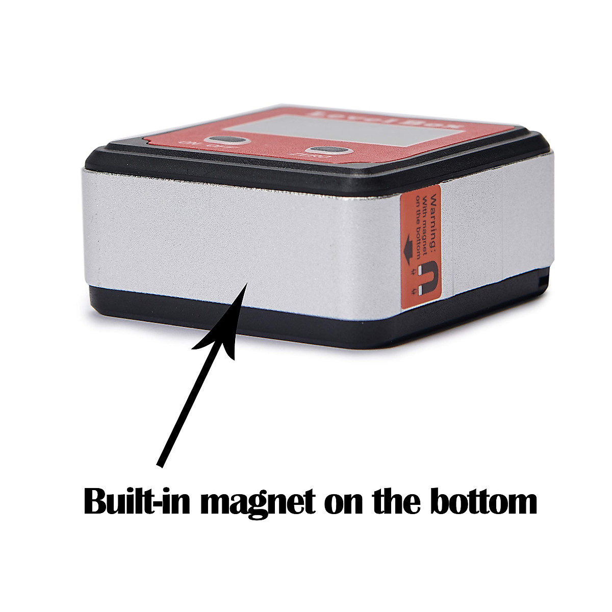 Beslands Backlight Digital Level Box Protractor Angle Finder Gauge Bevel Gage Inclinometer with Aluminium Framework Magnetic Base Saw Electronic Finding