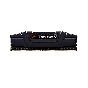 G.SKILL Ripjaws V Series DDR4 RAM 32GB (1x32GB) 2666MT/s CL18-18-18-43 1.20V Desktop Computer Memory UDIMM - Black (F4-2666C18S-32GVK)
