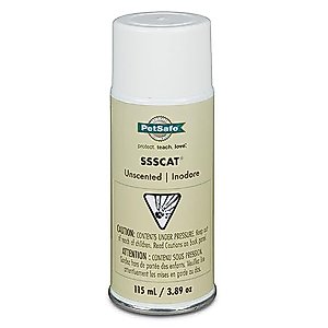 PetSafe SSSCAT Spray Replacement Can Only – Use with SSSCAT Spray, Dog and Cat Deterrent System - Keeps Areas Pet Proof – Environmentally Friendly Training Repellent - Protect Your Pets and Furniture