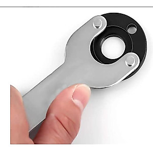 7pcs Grinder Flange Angle Wrench Spanner Metal Grinder Nuts Lock Nut for Compatible with Dewalt Milwaukee Makita 193465-4 Bosch Black & Decker Ryobi 4.5" 5" 5/8-11