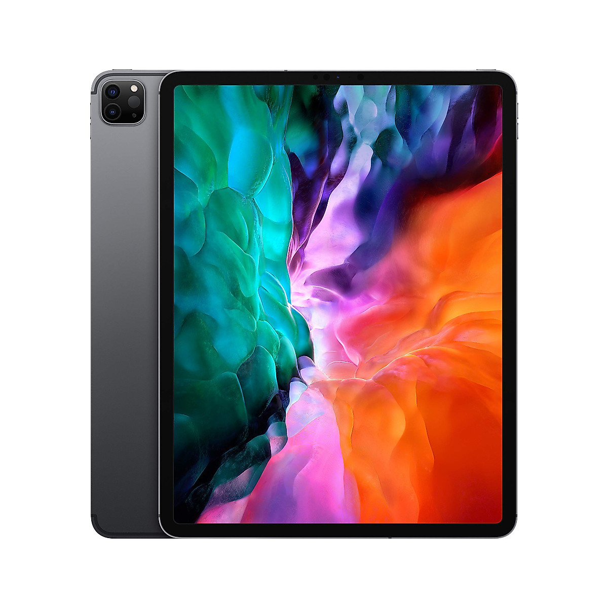 2020 Apple iPad Pro (12.9-inch, Wi-Fi + Cellular, 1TB) - Space Gray (4th Generation) (Renewed)