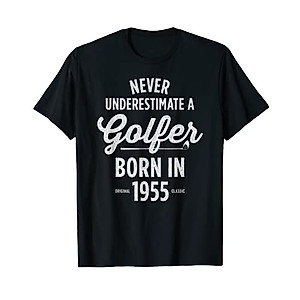 68 Year Old Golfer: Golfing Golf 1955 68th Birthday T-Shirt