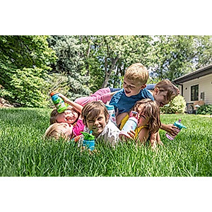 EcoVessel Insulated Water Bottle Kids Tumbler for 36 Hrs Cold Travel Drinking Cup â€“ Frost TriMax Stainless Steel, 12oz Sip Bottle for Children w/Carrying Handle & Flip Straw Lid