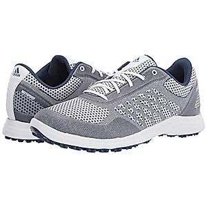 adidas Women's FW7483 Golf Shoe, FTWR White/Tech Indigo/Savannah, 6