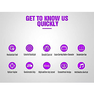 Tronic Mechanical Gaming Keyboard, RGB Keyboard and Mouse, LED Mouse and Keyboard Gaming, RGB Backlit Full Anti-ghosting Keys for Computer/PC/Laptop/MAC